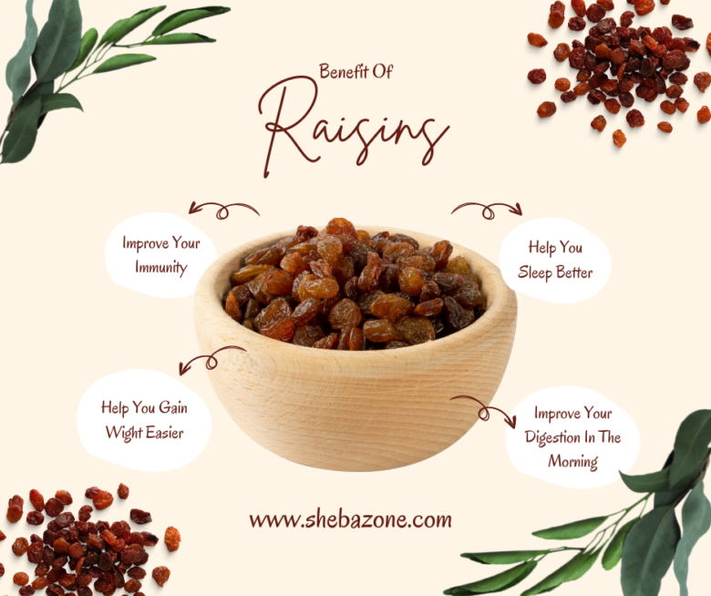 কিশমিশ বা (Raisins) নিয়ে বিস্তারিত – ShebaZone